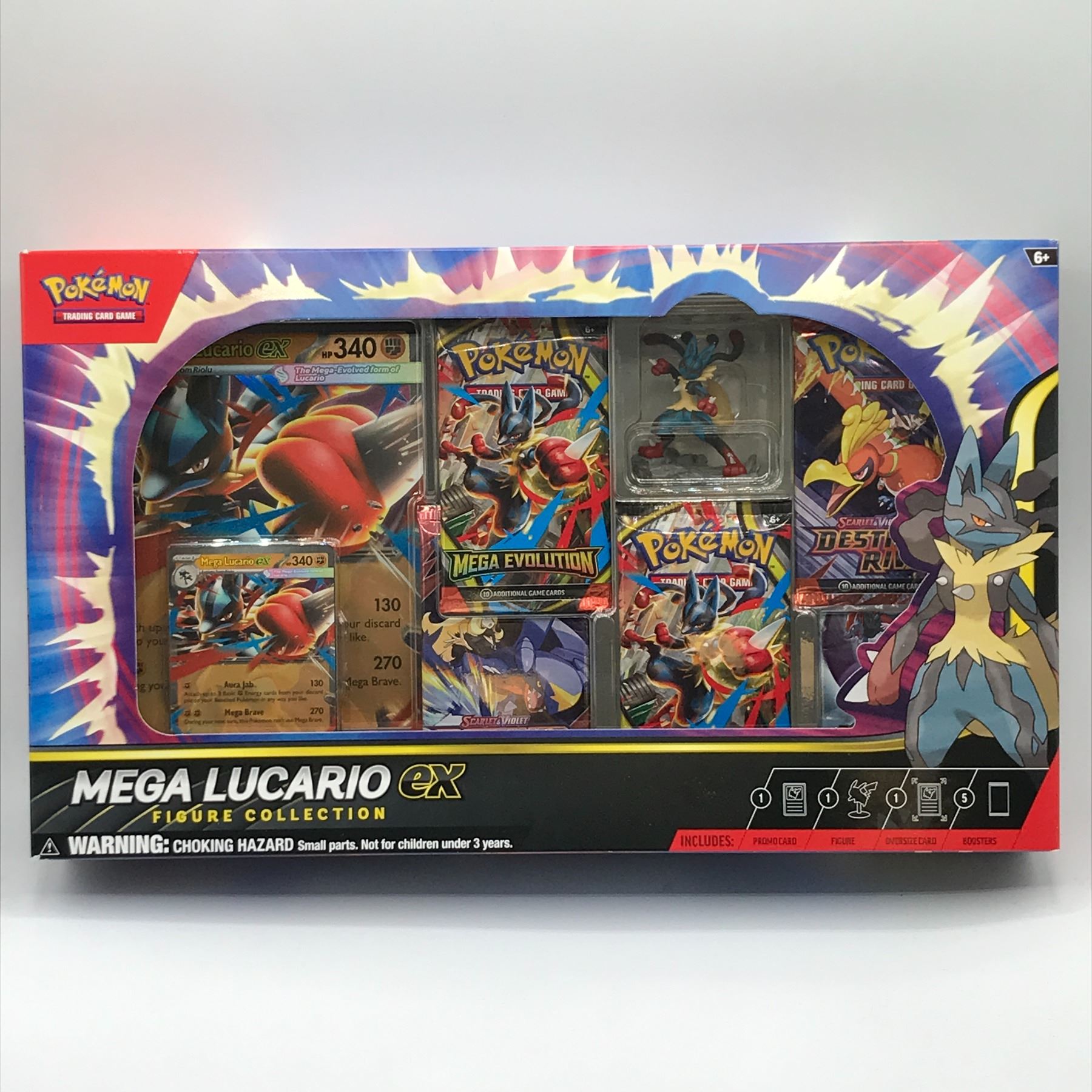 POKEMON TCG MEGA LUCARIO EX PREMIUM COLLECTION SEALED BOX