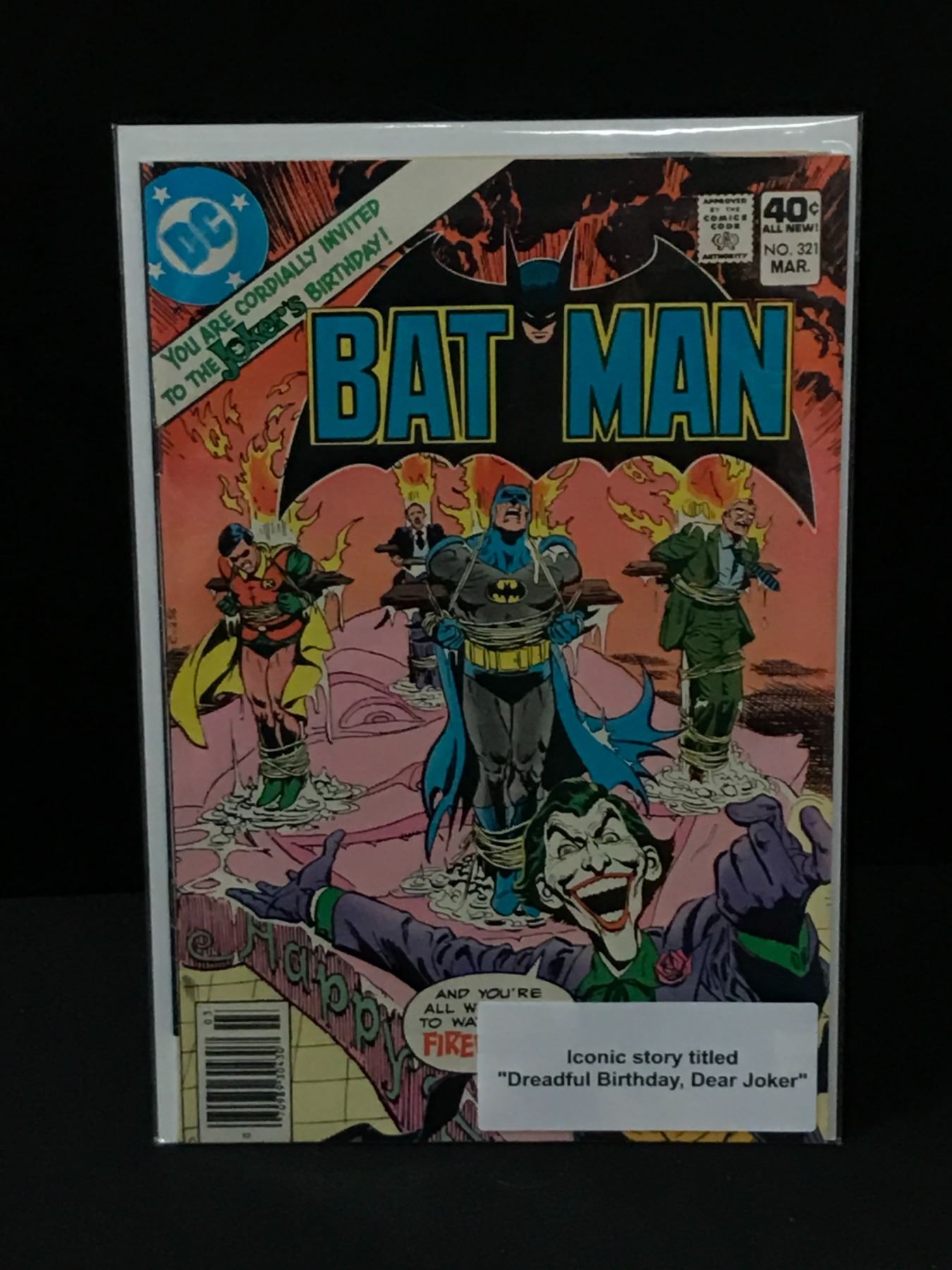 MARVEL COMICS NO.321 BATMAN