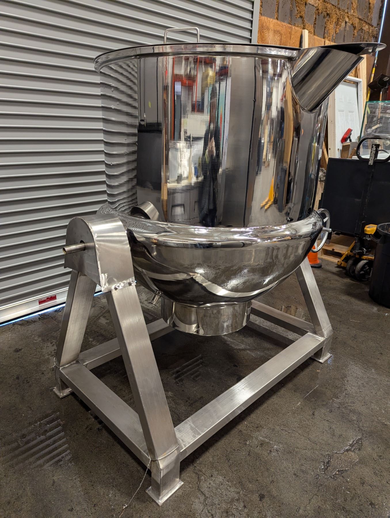 450L Tilting Gas Steam Kettle