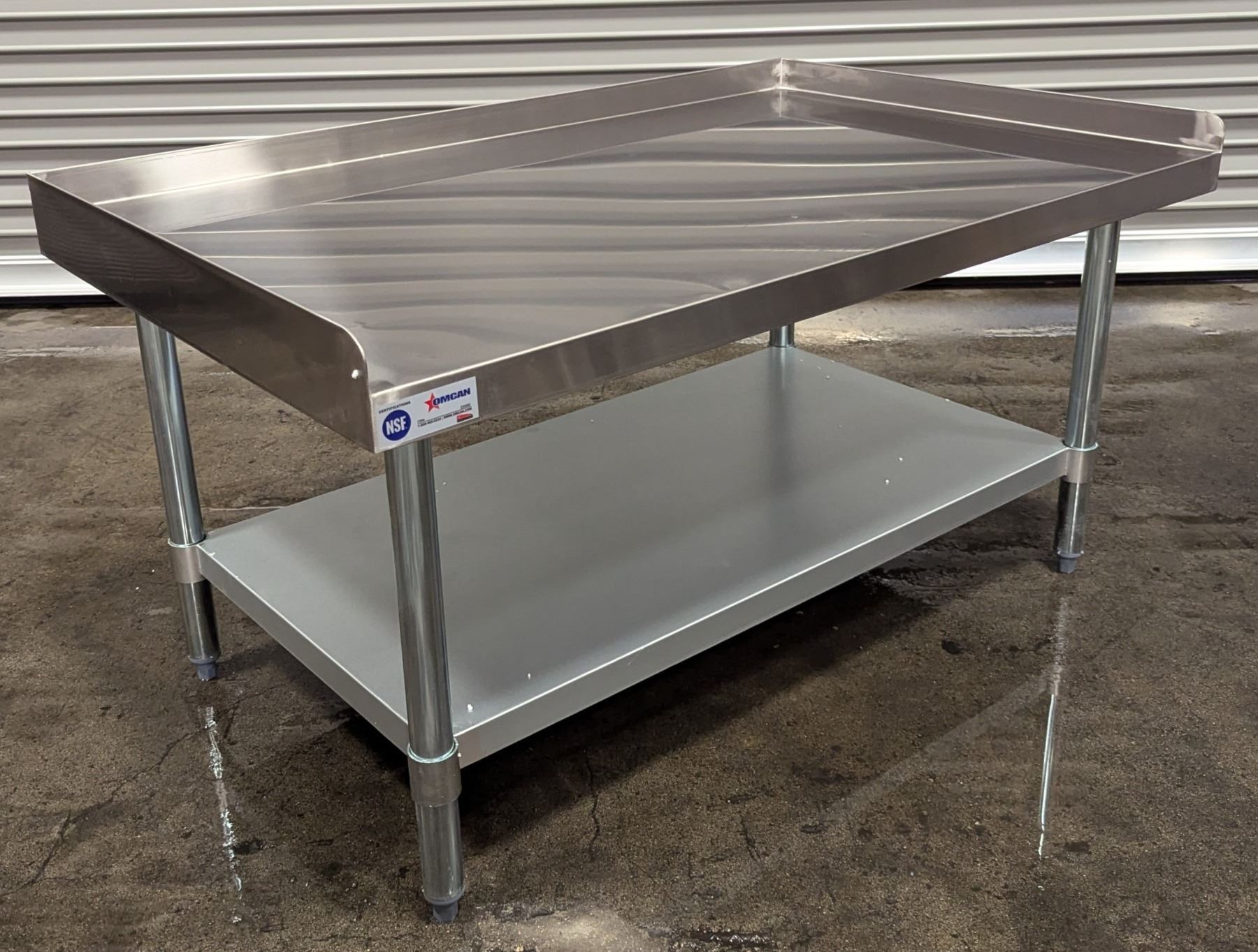 48" x 30" Stainless Steel Equipment Stand, Omcan 22060