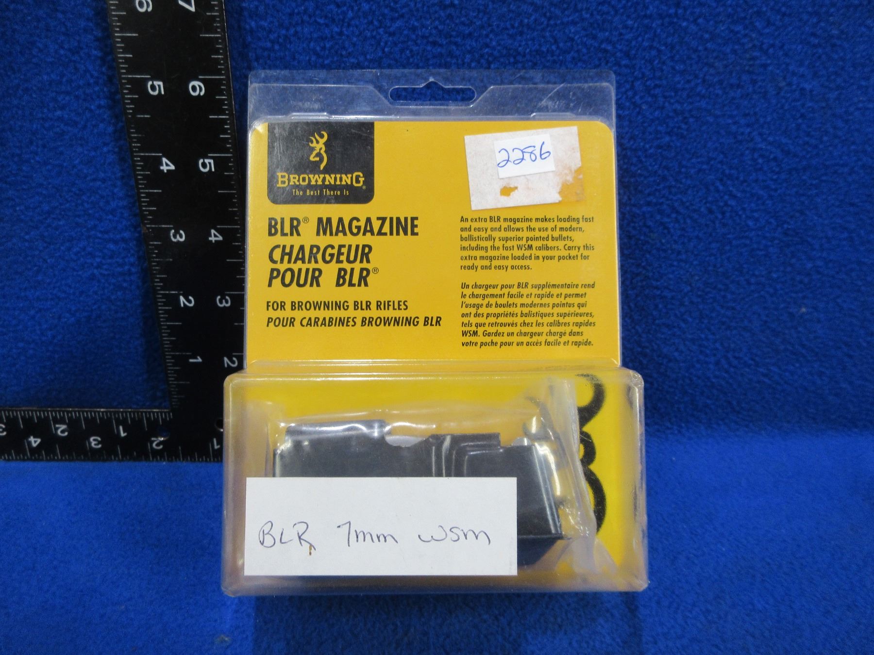 NEW - Browning BLR 7MM WSM 3 Round Magazine - PAL Required