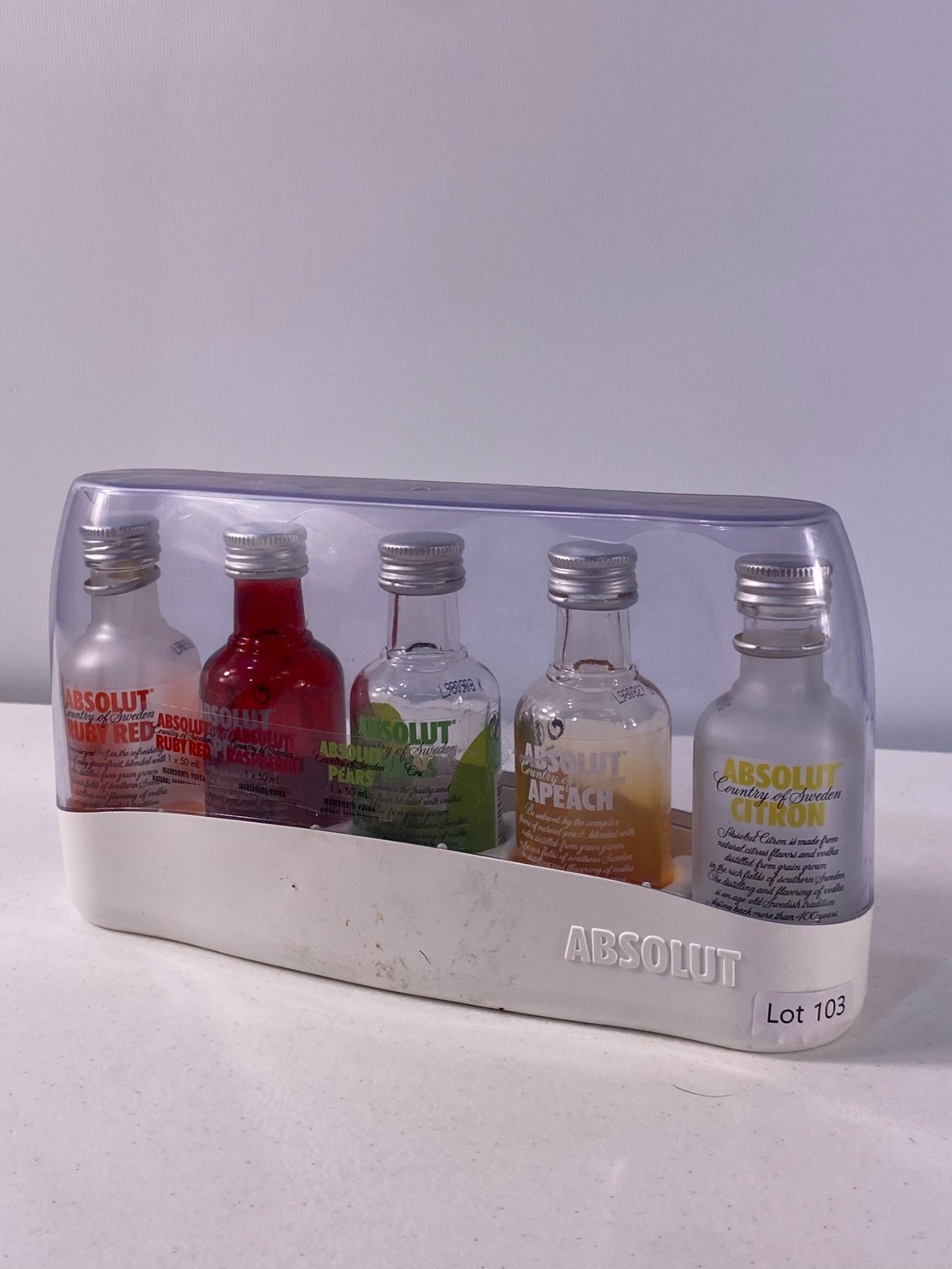 Absolut Vodka Miniature Gift Set (5 Flavours)