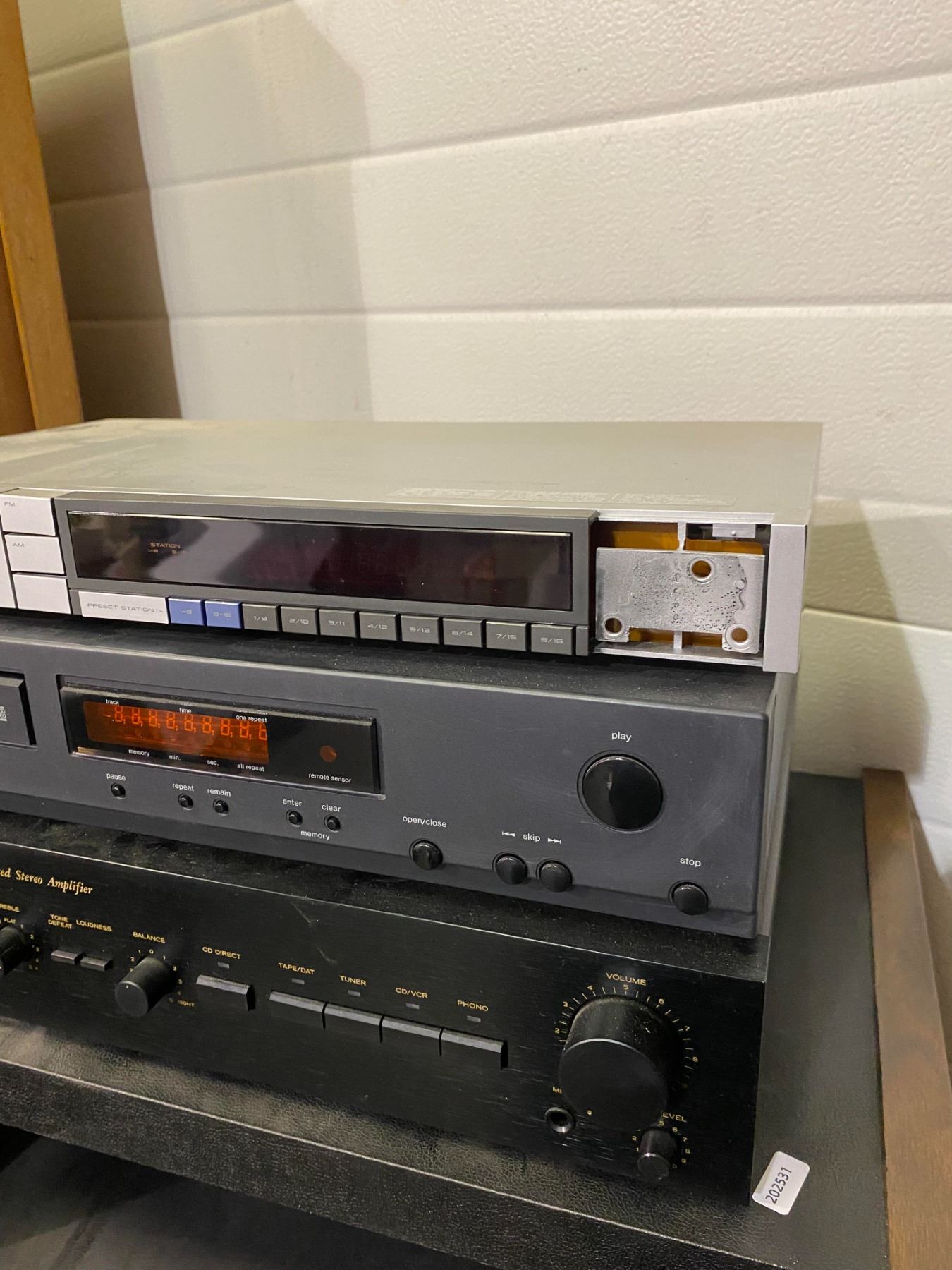 Vintage Stereo Component Set