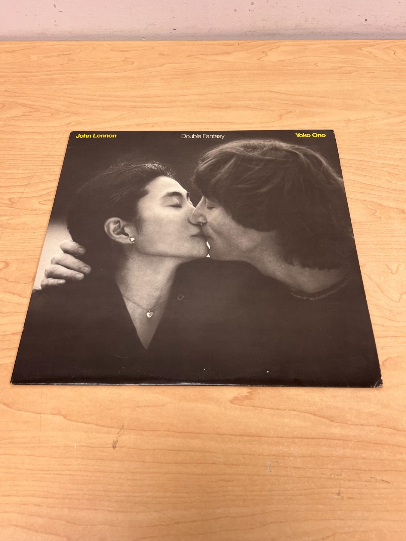 John Lennon & Yoko Ono Double Fantasy LP Record