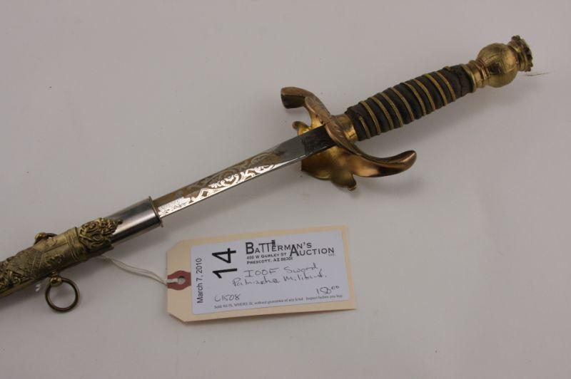 IOOF Lodge Sword, Patriarchs Militant