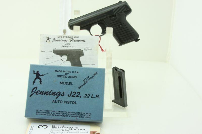 Jennings J-22 .22LR auto with 2 Magazines Bryco