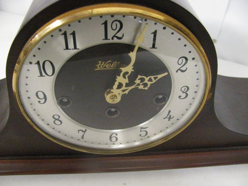 'Welby' Walnut Mantle Clock