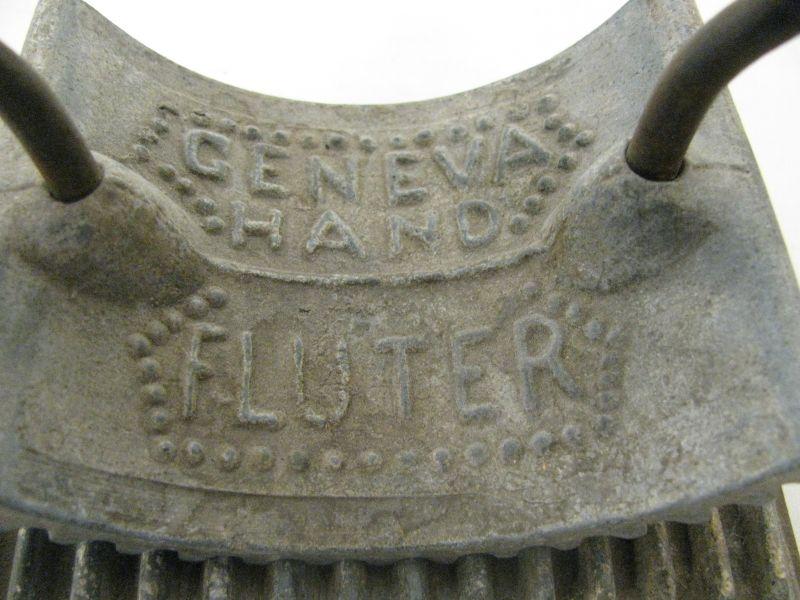 'Geneva' Hand Fluter