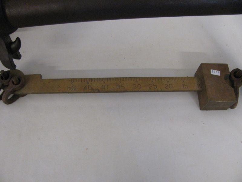 Antique Iron Wall Hanging Scale