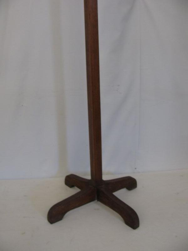 Oak Coat Tree From'California Desk Company'