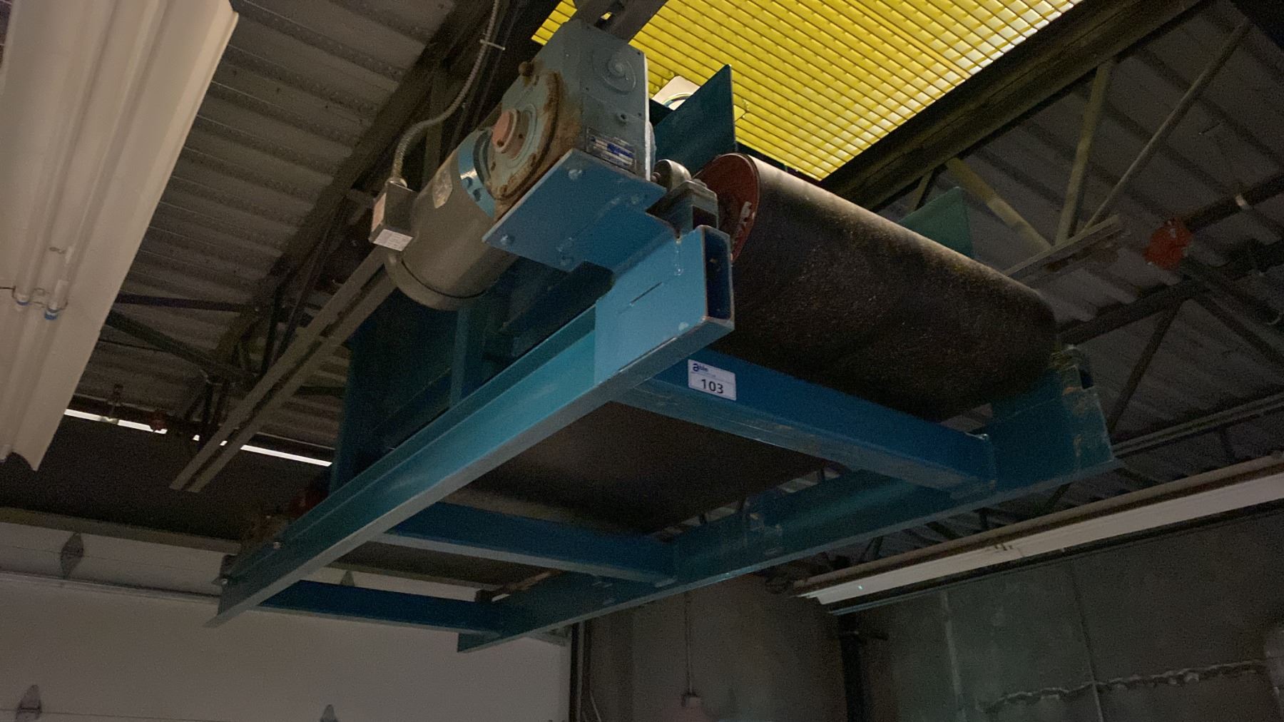 BOSTON GEAR OVERHEAD CONVEYOR FEEDER SYSTEM *MUST BRING PROPER TOOLS ...
