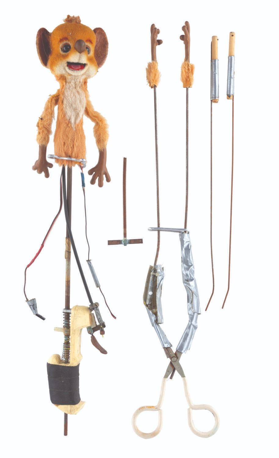 An "Adventures in Wonderland" Dormouse Puppet. - Van Eaton Galleries