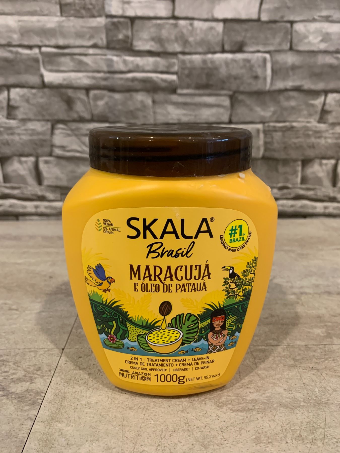 SKALA Brasil Hair Care Cream - Maracuja Passion Fruit & Patua Oil 2-in ...