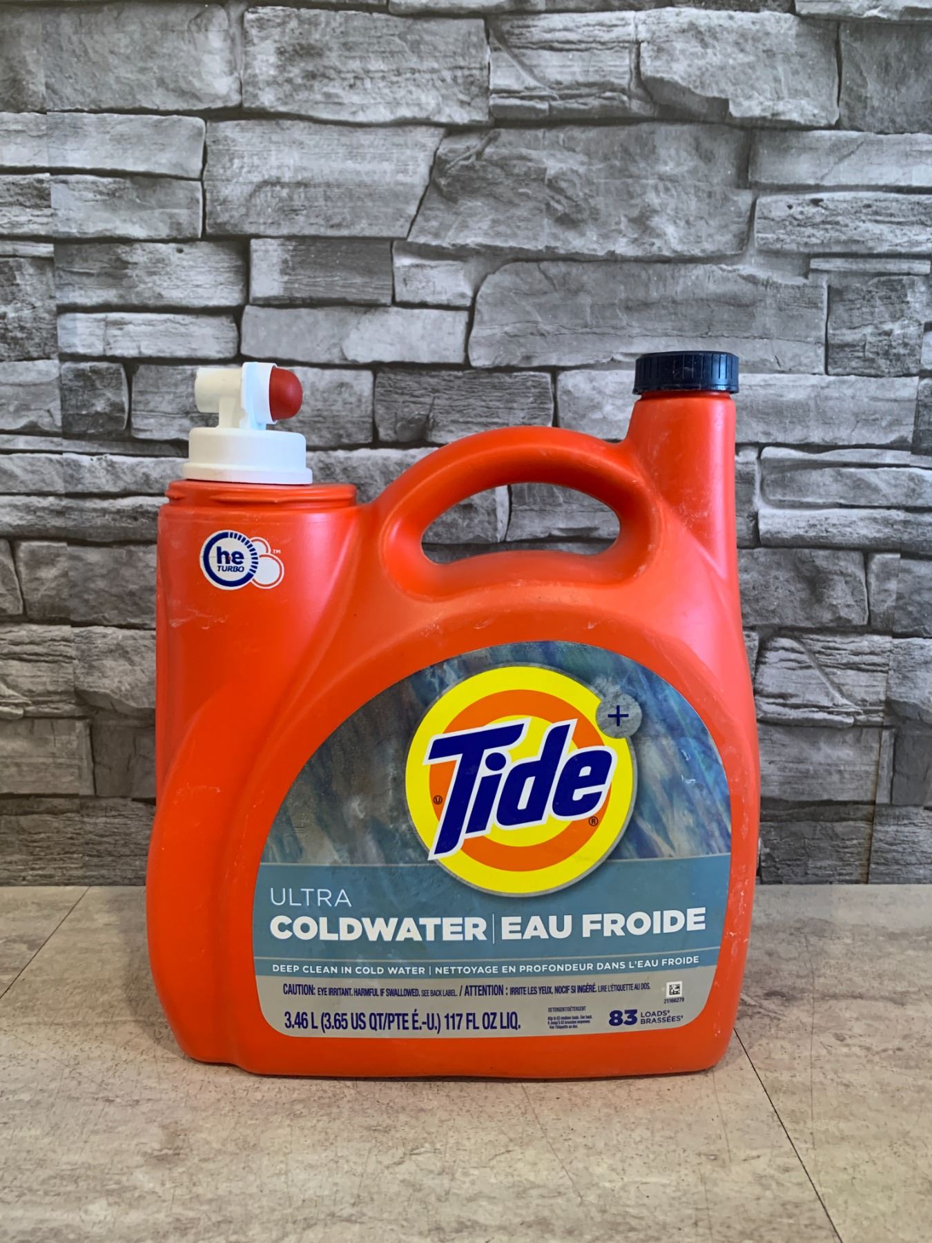 Tide Ultra Cold Water Deep Clean Laundry Detergent 83 Loads