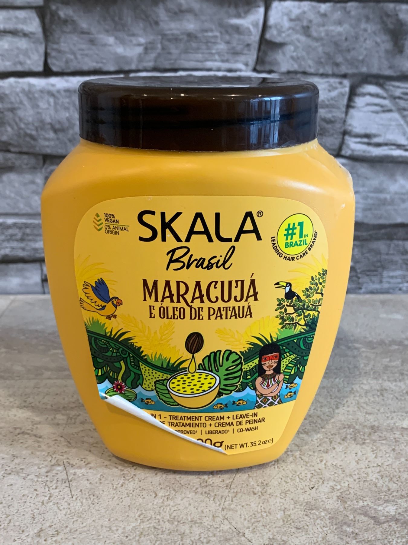 SKALA Brasil Hair Care Cream - Maracuja Passion Fruit & Patua Oil 2-in ...