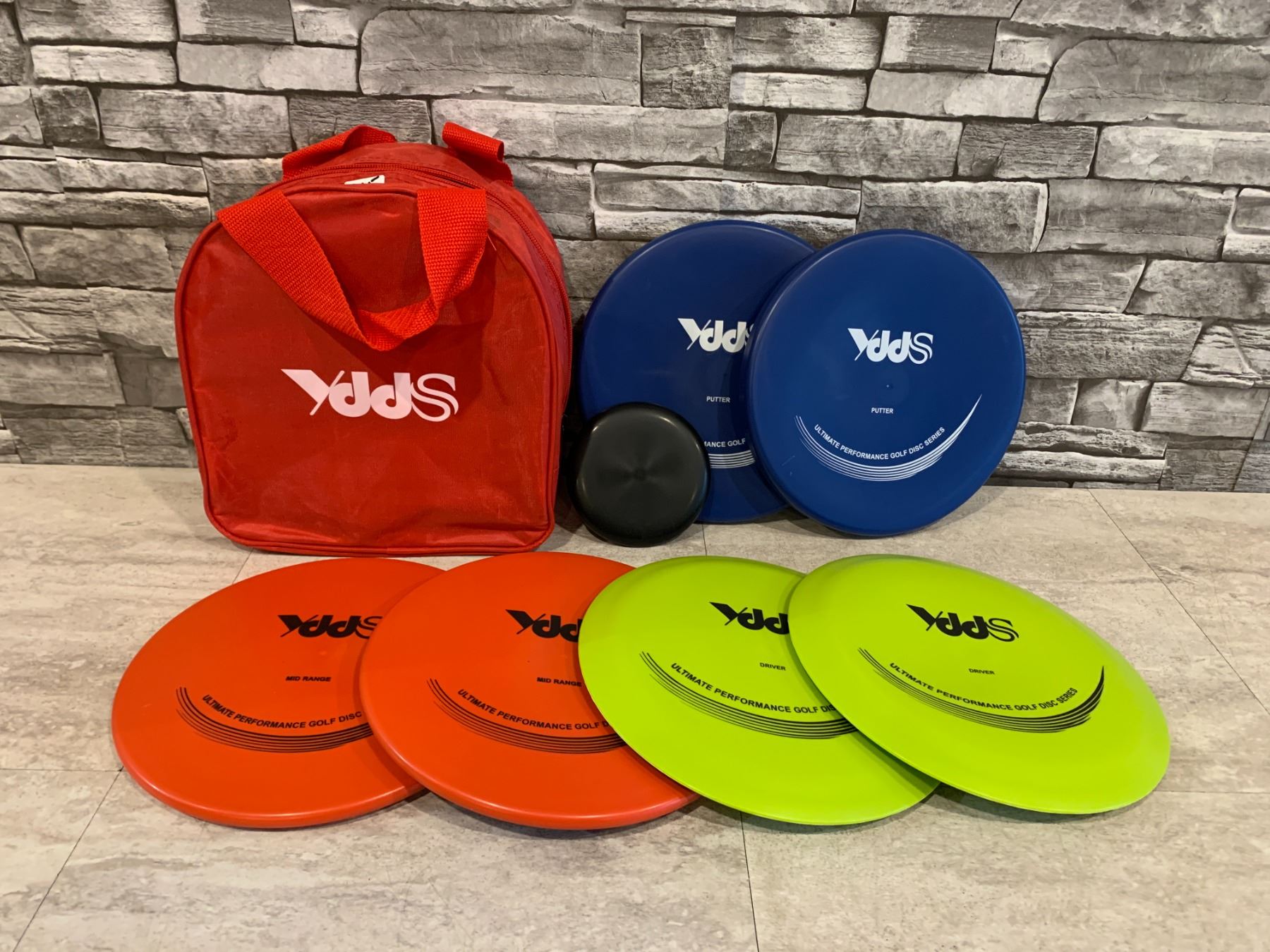 Disc Golf Set - Driver - Mid-Range & Putter - 6 Pack