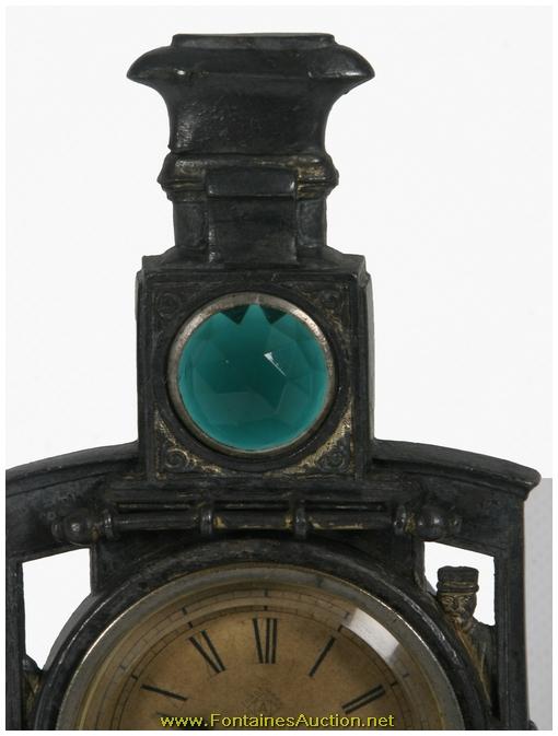 Ansonia Novelty No. 44 Train Desk Clock
