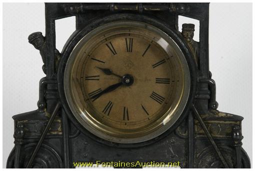 Ansonia Novelty No. 44 Train Desk Clock