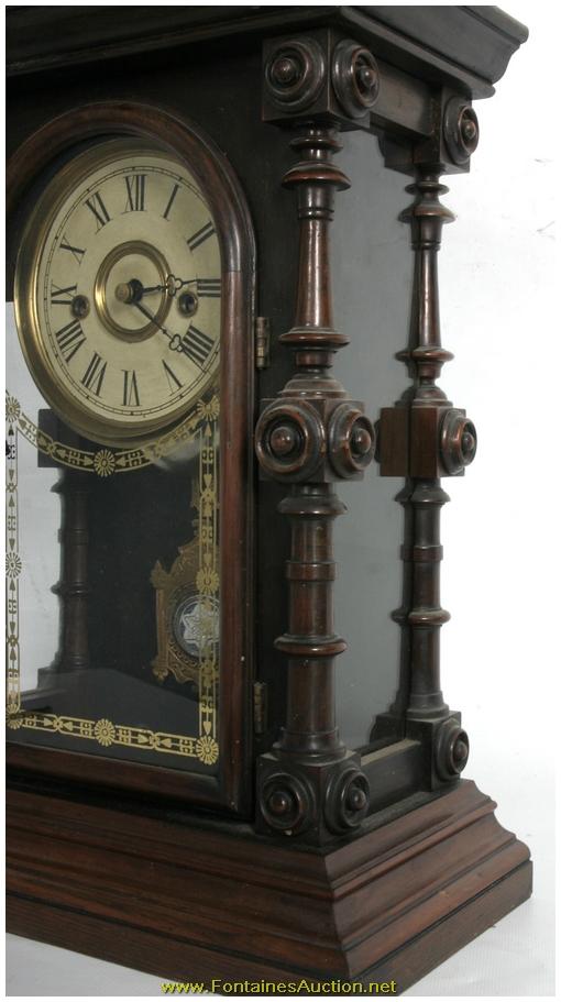 Rosewood E.N. Welch "Cary" Mantle Clock