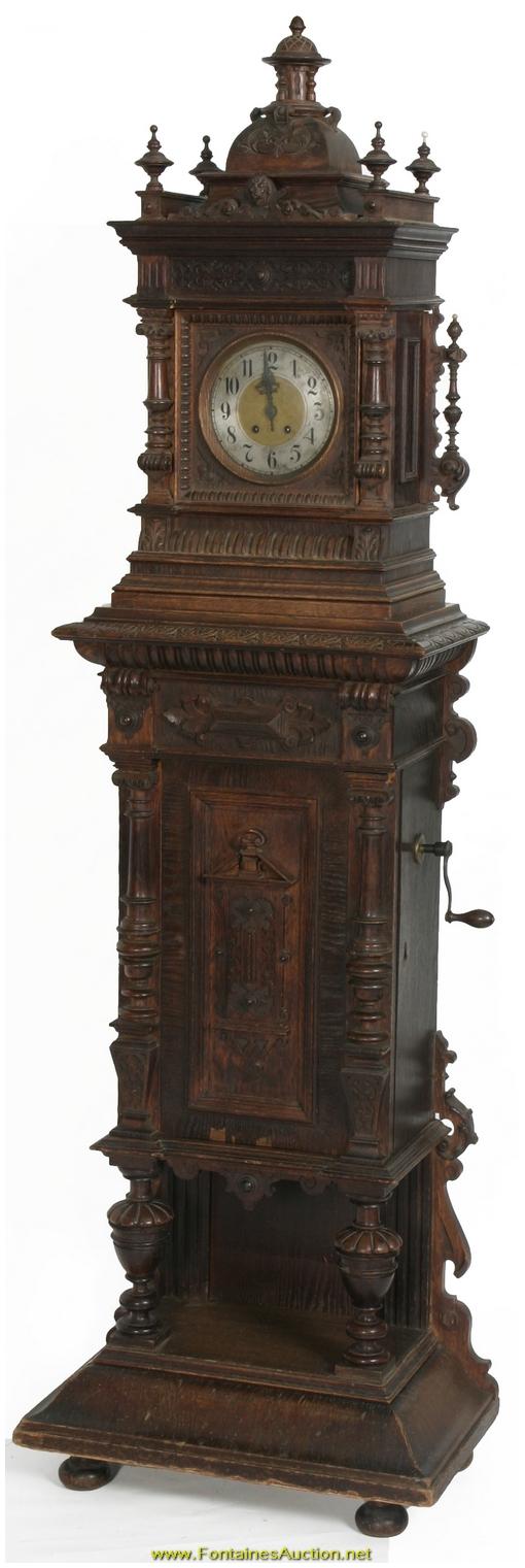Lenzkirch German Floor Clock w/ Music Box