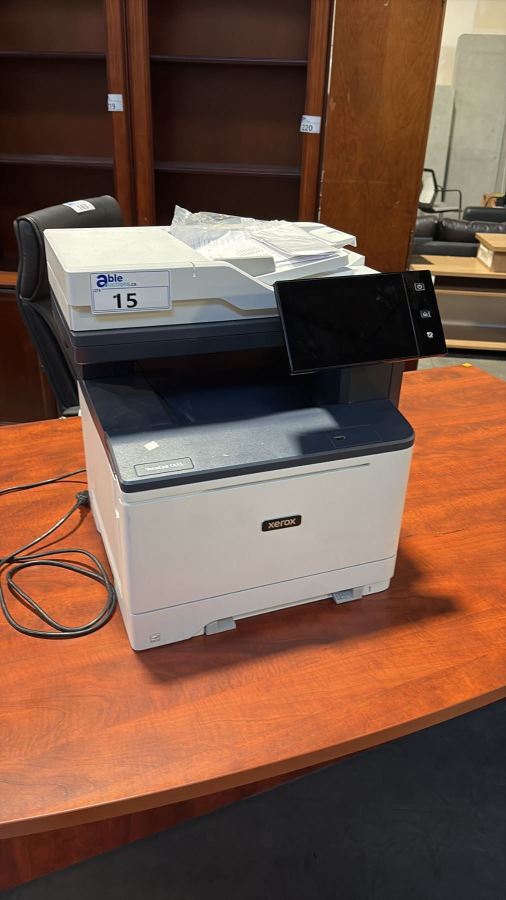 XEROX VERSALINK C415 HIGH-SPEED COLOR MULTIFUNCTION PRINTER - Able Auctions