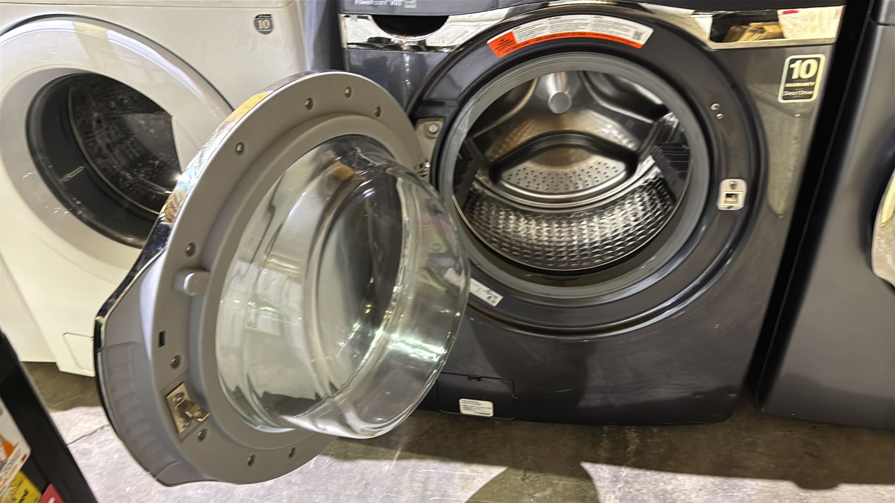 SAMSUNG FRONT LOADING CLOTHES WASHER & SAMSUNG POWER FOAM VRT CLOTHES ...