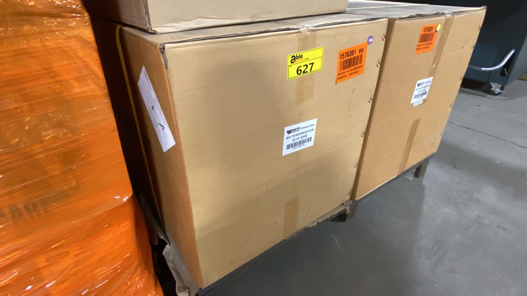 WATTS INDUSTRIES WD-150 GI 50 GPM 100 LBS CAPACITY COMMERCIAL GREASE ...