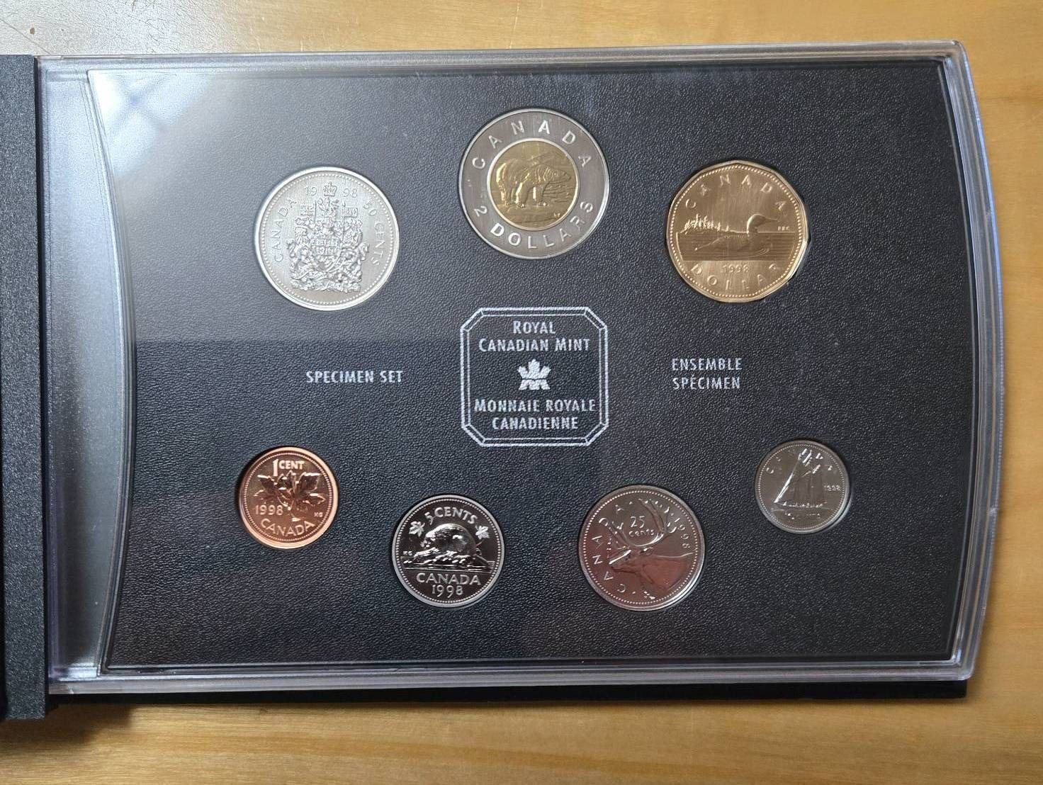 1988 Royal Canadian Mint Specimen Coin Set