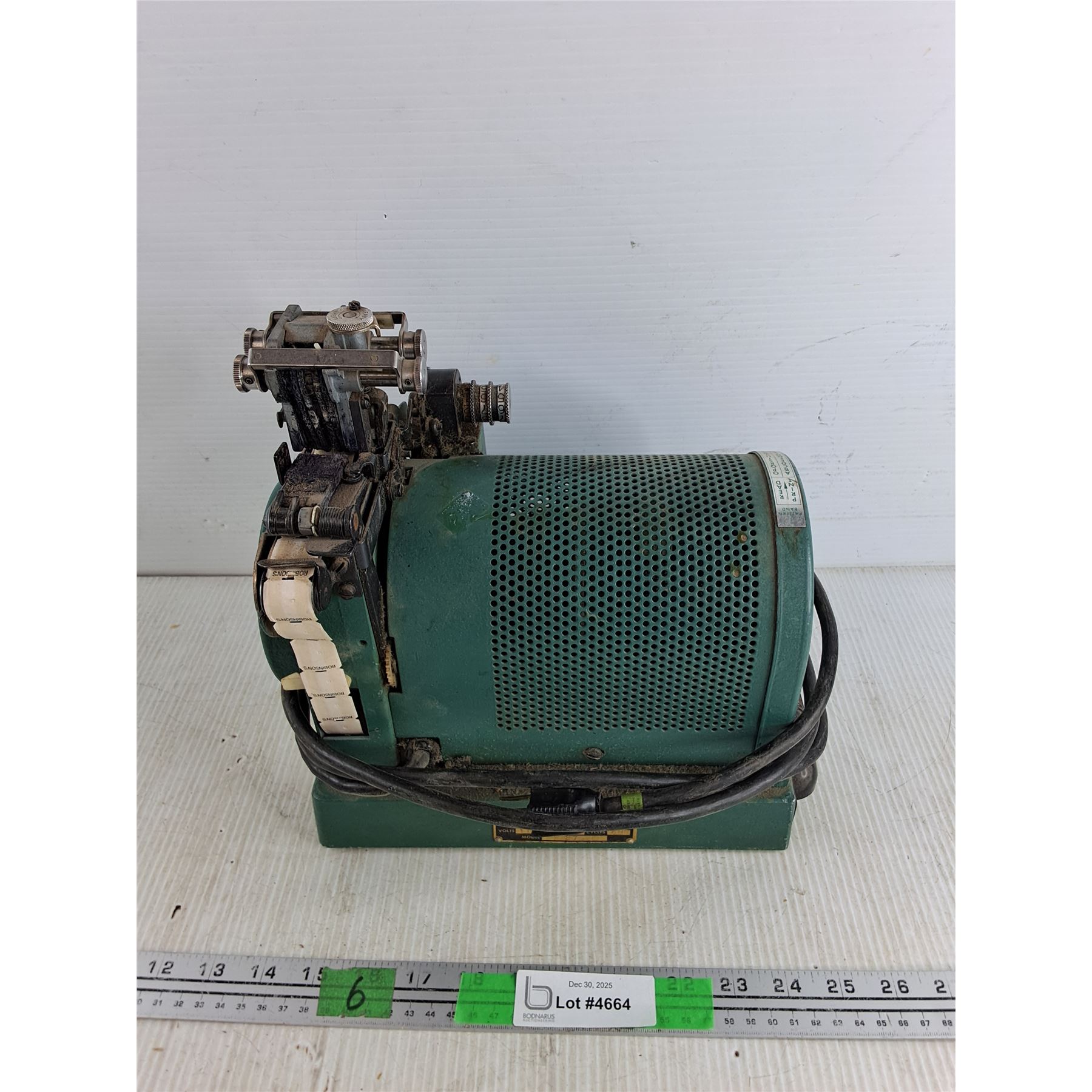 Vintage Monarch Marking Machine - Powers On, As Is - PICK UP - Bodnarus ...