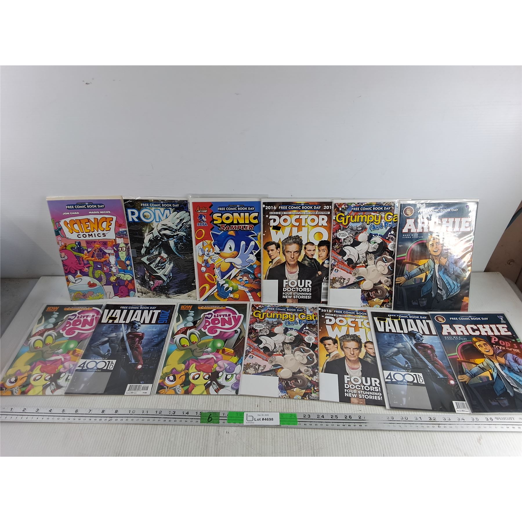 (13) Free Comic Book Day & Halloween ComicFest Comics - Archie, Sonic ...