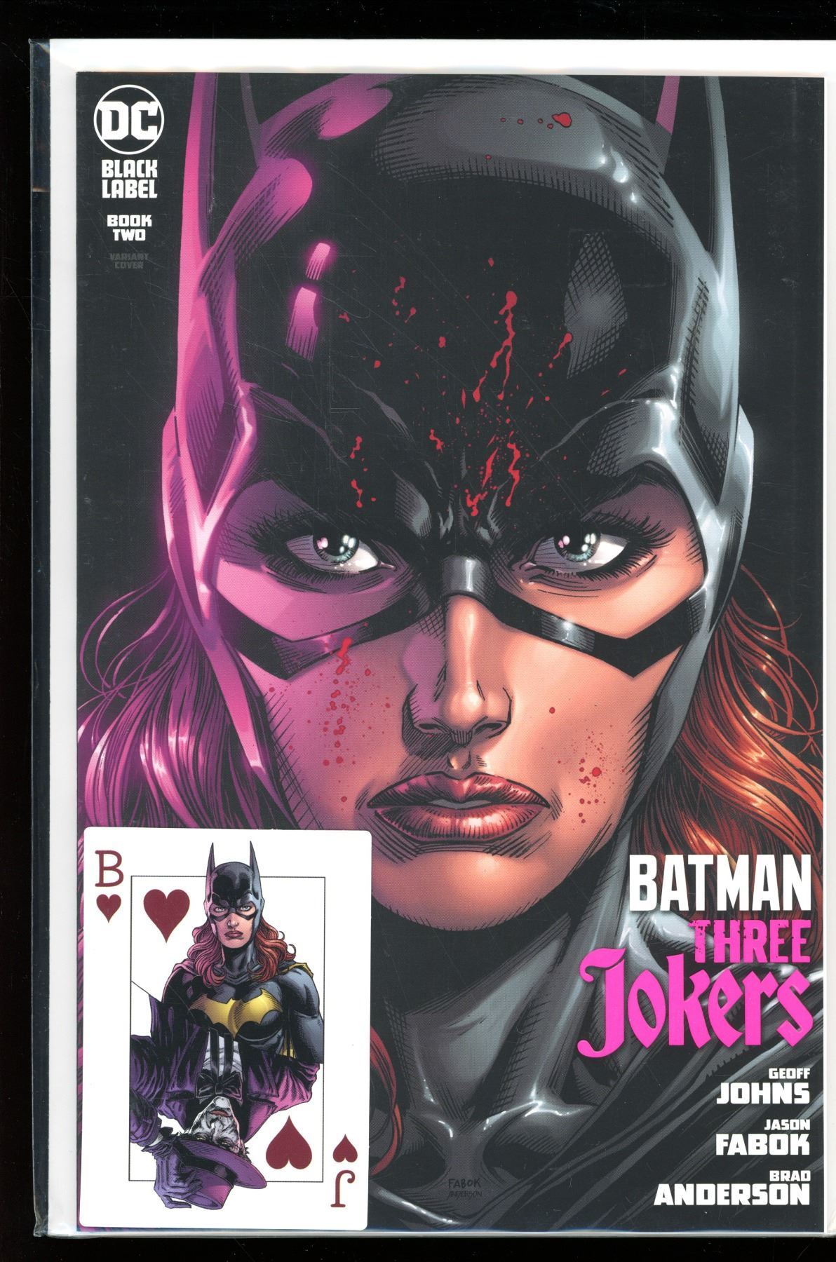 DC Batman Three Joker's Book Two Batgirl Variant Cover With Playing ...