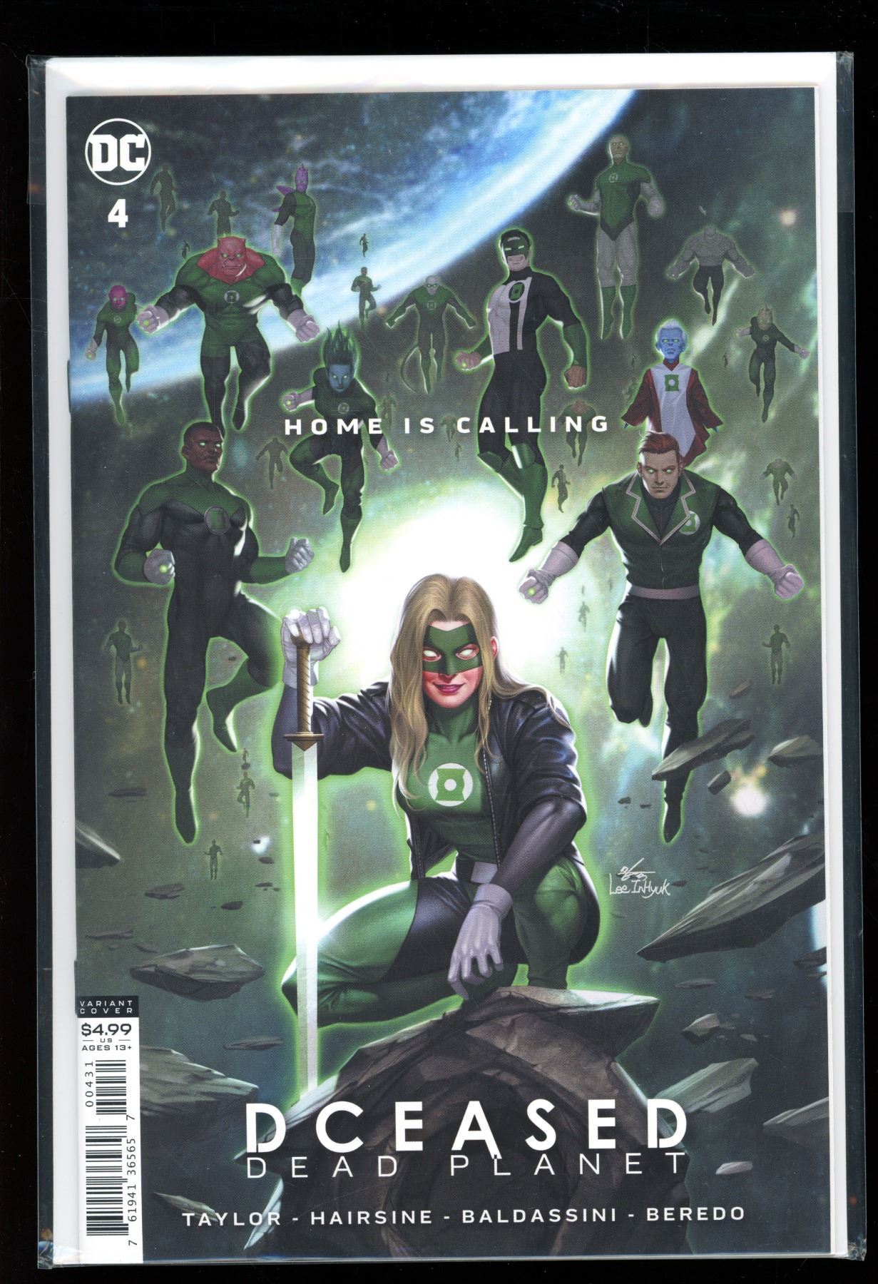 DC DCEASED Dead Planet #4 Variant Cover (new never read)