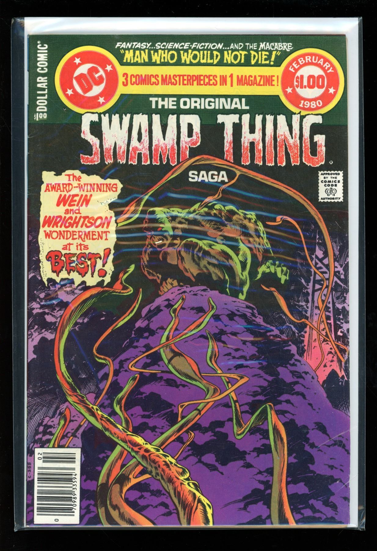 DC The Original Swamp Thing Saga #20 February 1980