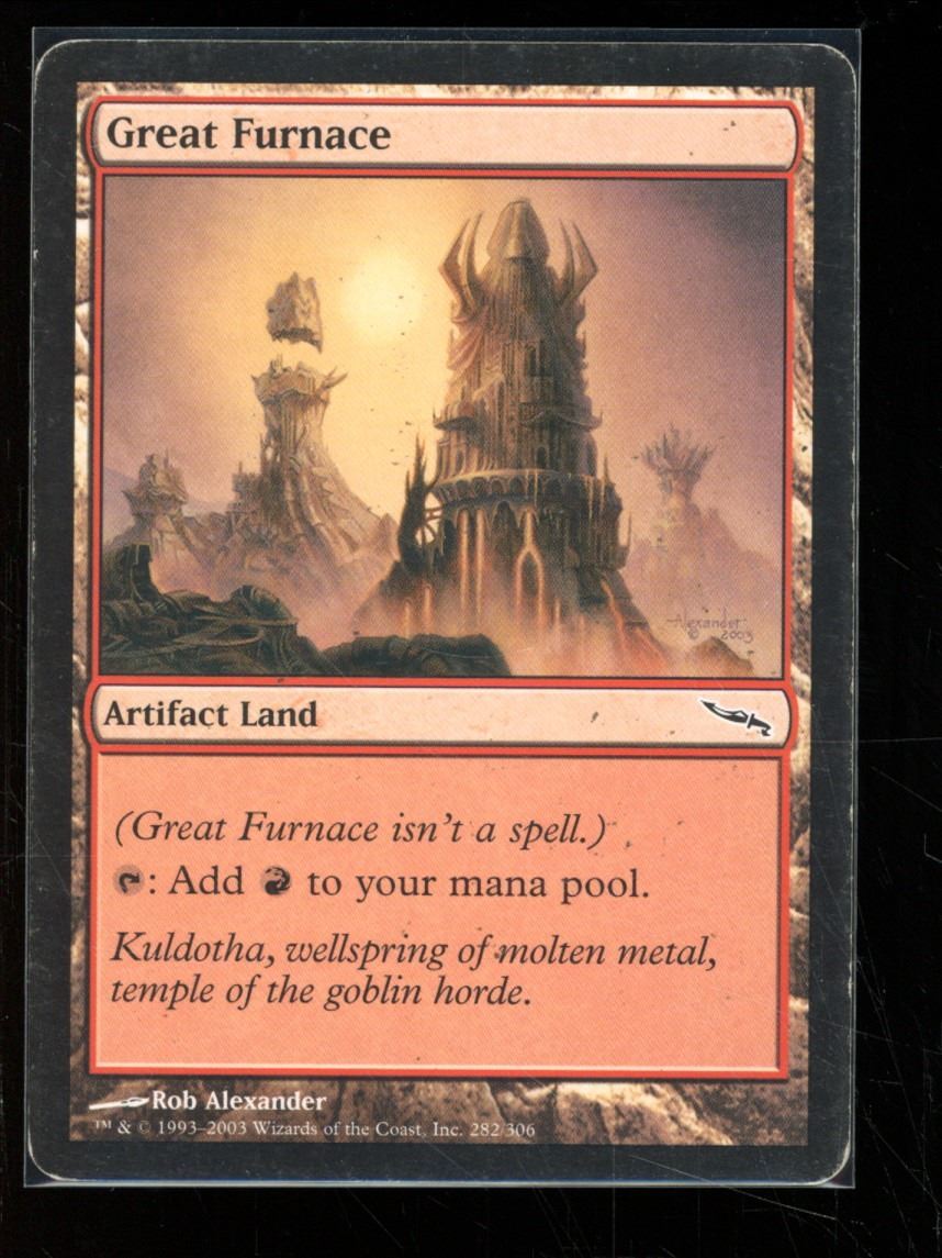Magic The Gathering Great Furnace Mirrodin
