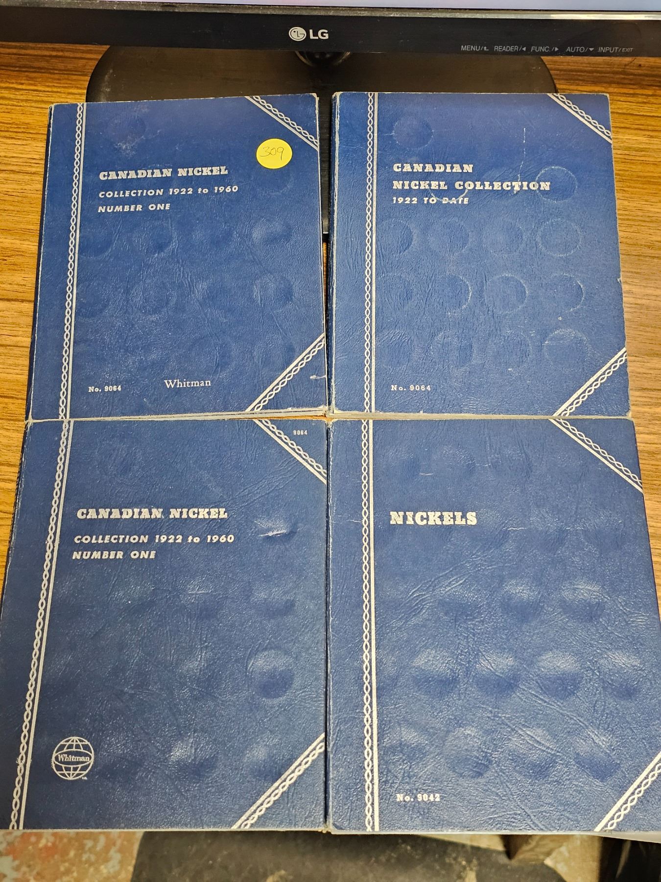 (4) Canadian Nickel Collection Books - Schmalz Auctions