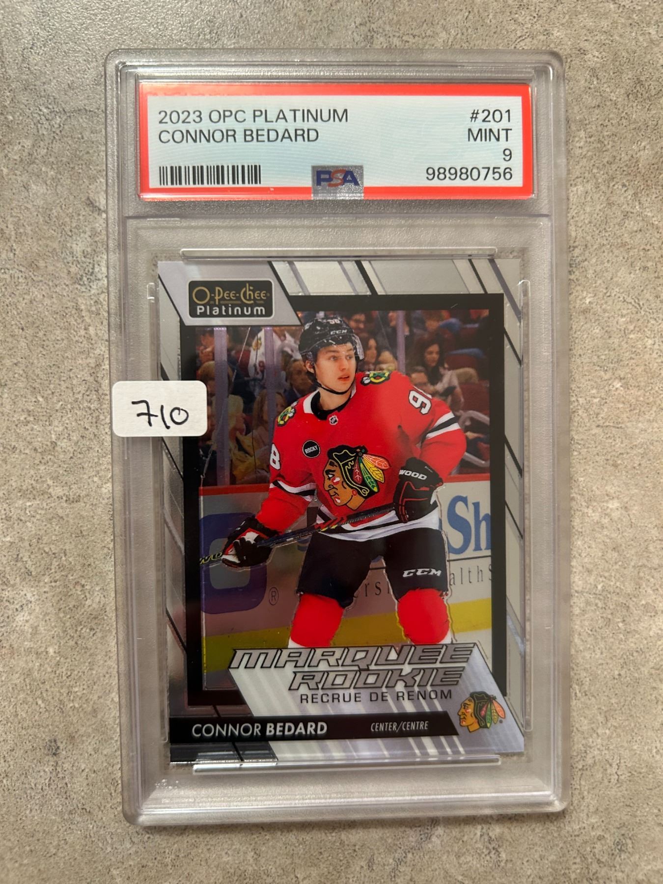 Connor Bedard - Rookie Card - Graded Mint