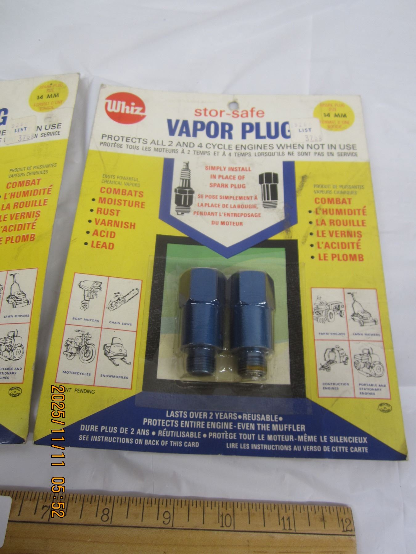 788. Whiz Stor-Safe Vapor Plug - Schmalz Auctions