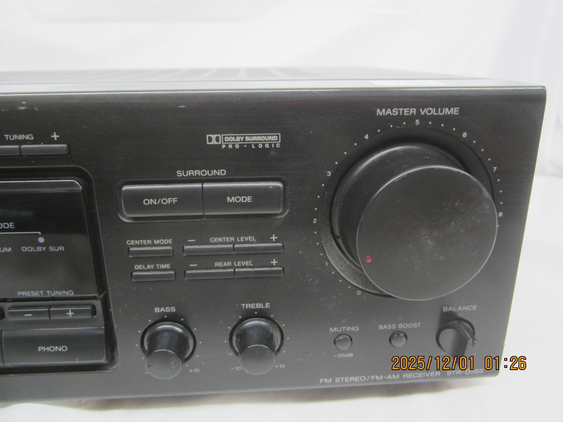 908. Vintage Sony STR-D565 Amplifier with Phono Outbox Works Well ...