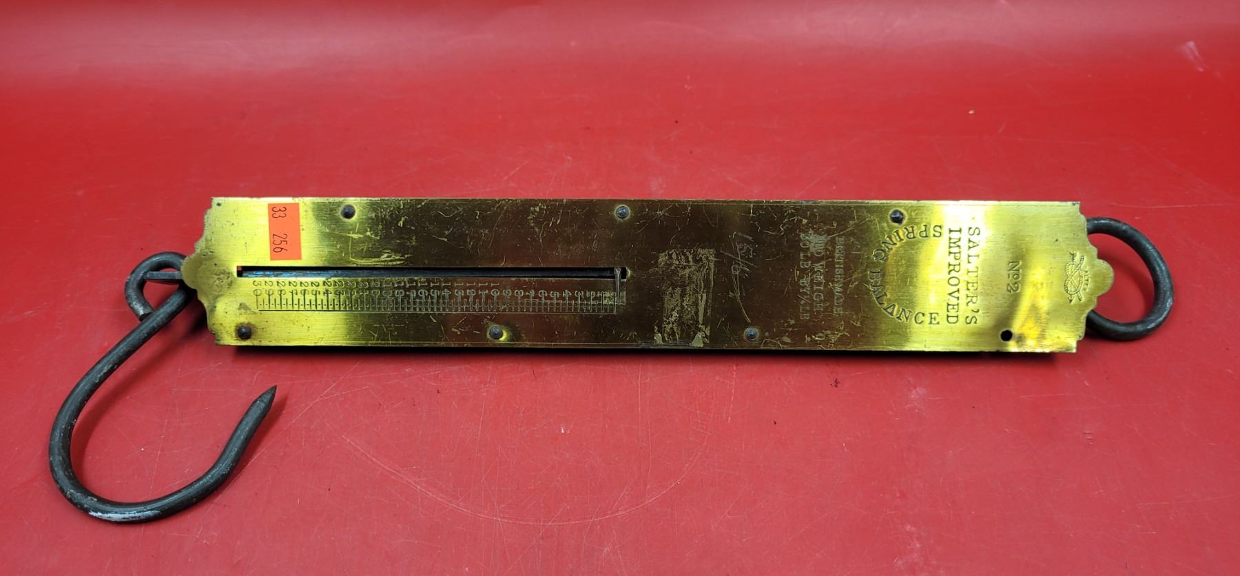 VTG British Made Salter's Improved Spring Balance Scale