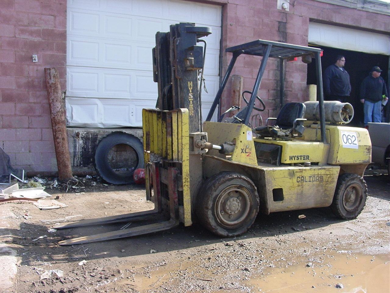 HYSTER H-80 PROPANE FORKLIFT
