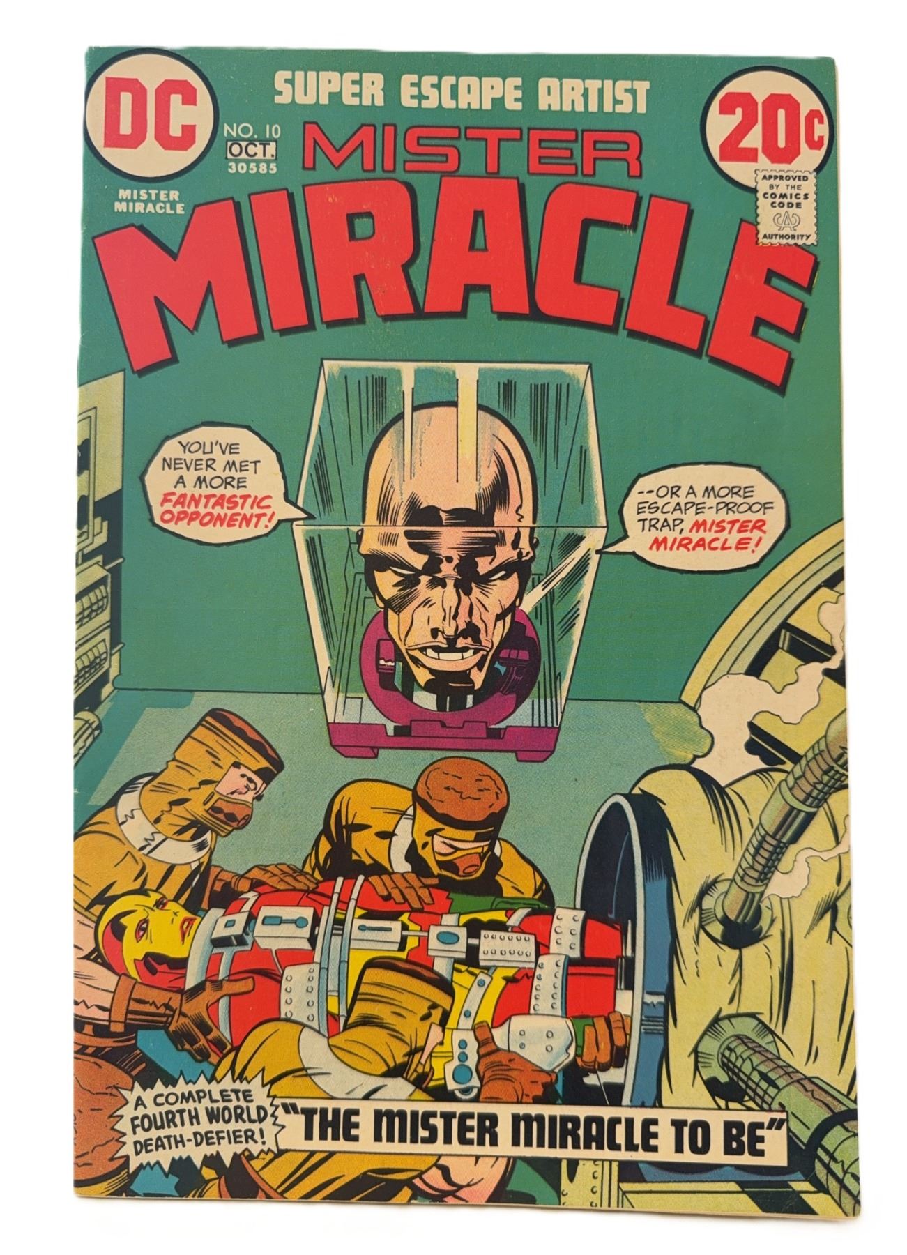 Mister Miracle #10 (1972) – “The Mister Miracle to Be!” A Jack Kirby Four