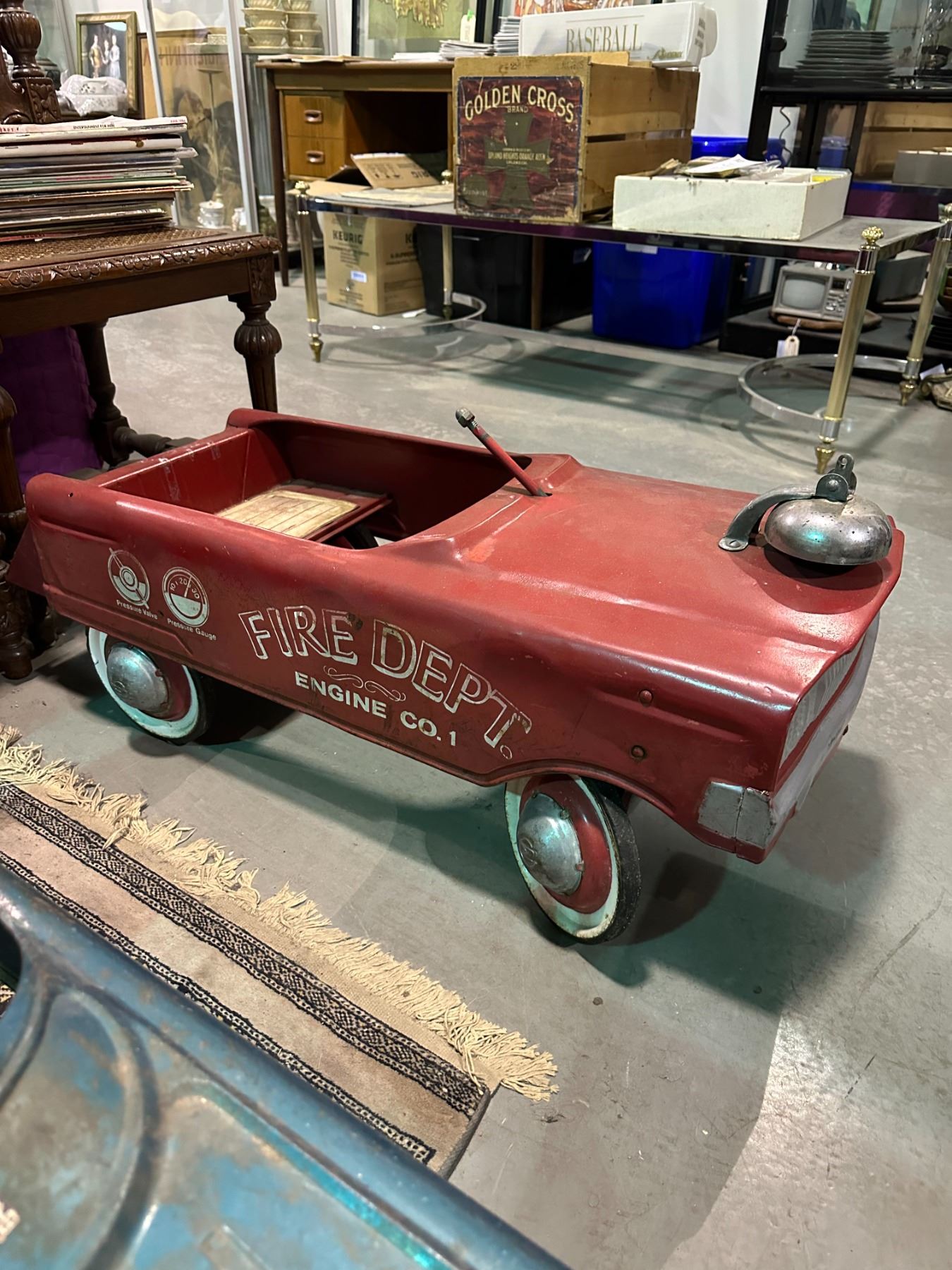 Original Murray Fire Engine Co. #1 Pedal Car