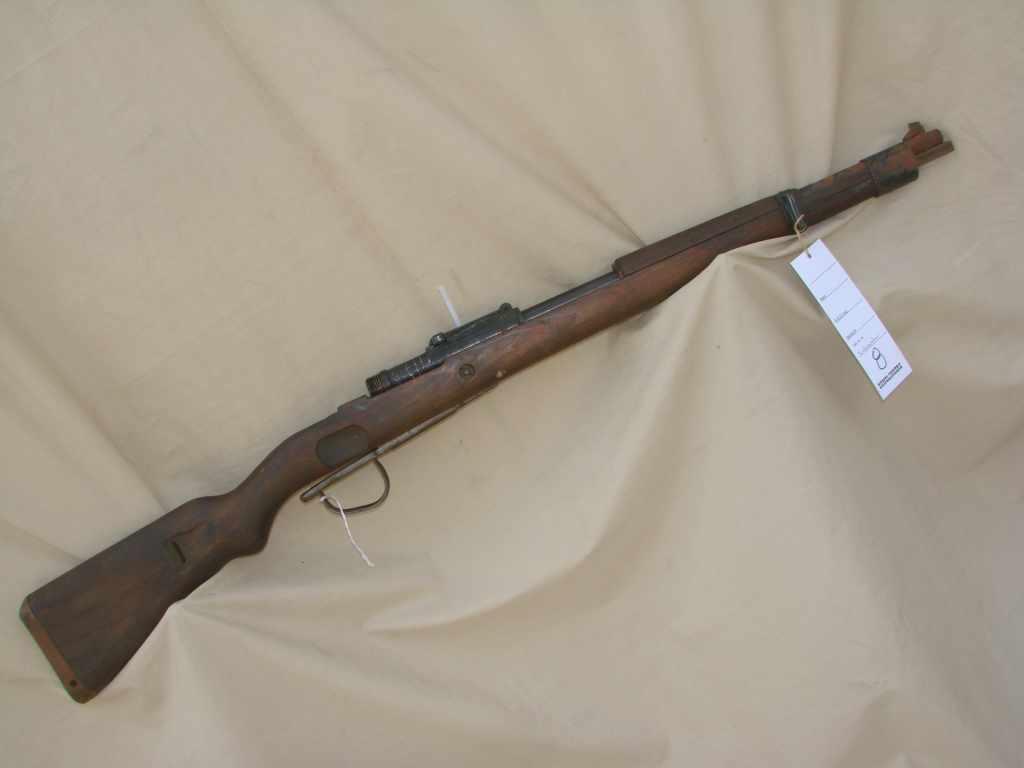 MAUSER K98, BARREL AND STOCK, NO RECIEVER, RUSTY (NON GUN)