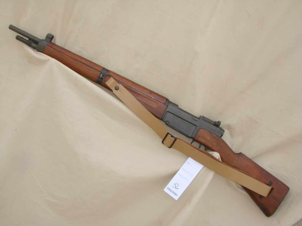 FRENCH MAS, 1936, 7.5 FRENCH CAL, MATCHED BOLT, COUNTER BORED, WITH ...