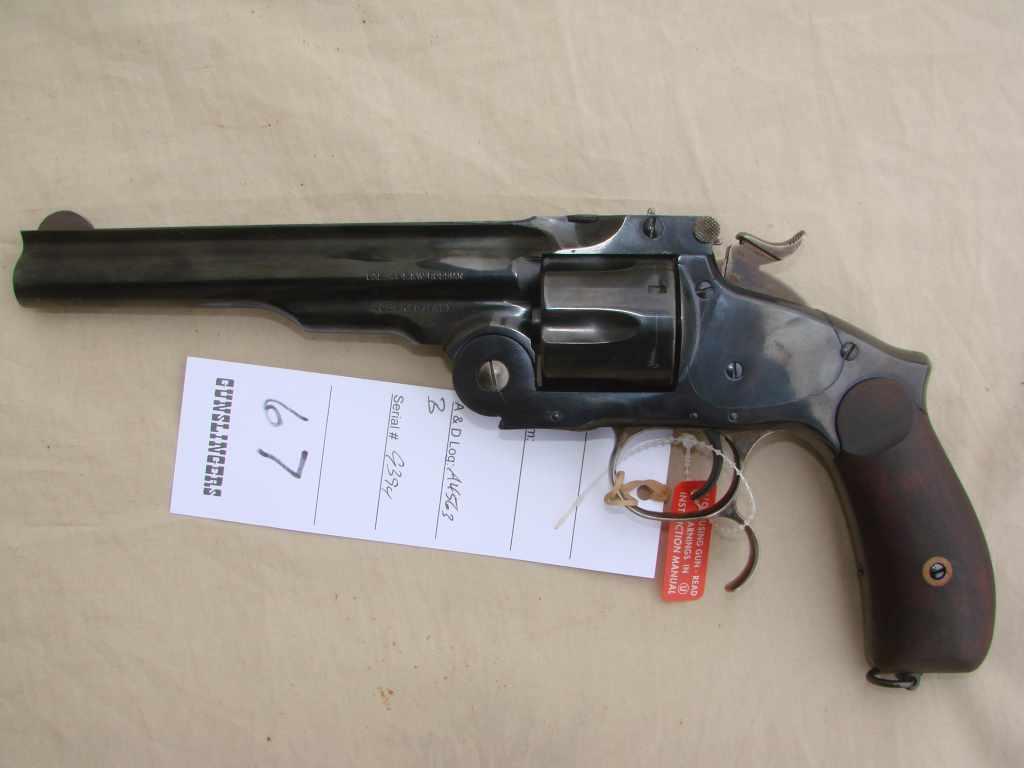 UBERTI "SCHOFIELD" IN 44 RUSSIAN CAL, LOOKS TO BE NEW IN BOX (H)A4563, 9394