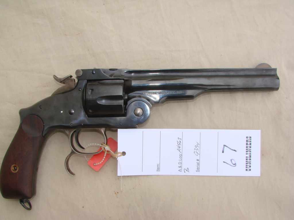 UBERTI "SCHOFIELD" IN 44 RUSSIAN CAL, LOOKS TO BE NEW IN BOX (H)A4563, 9394