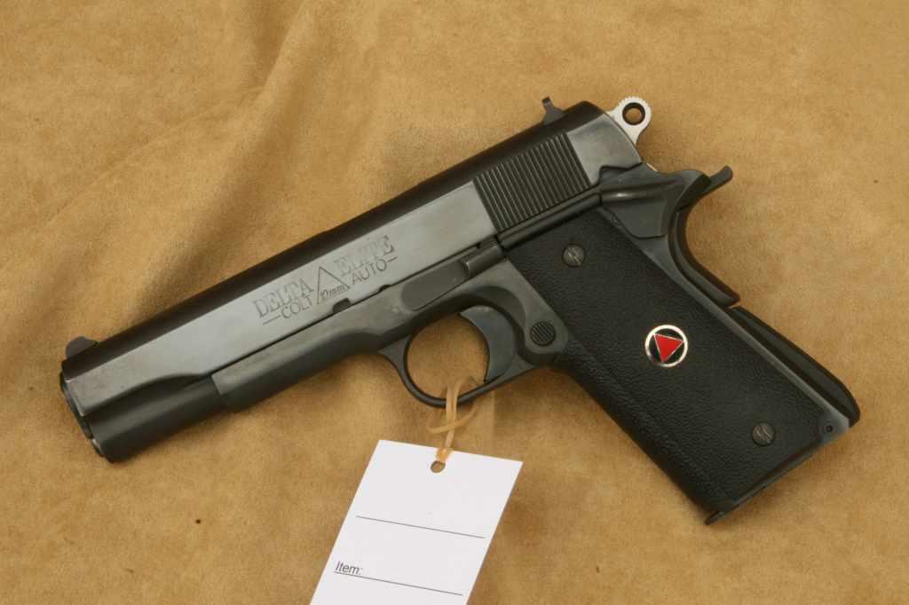 COLT DELTA ELITE, 10 MM CAL, LOOKS TO BE AS NEW IN BOX CONDITION (H ...