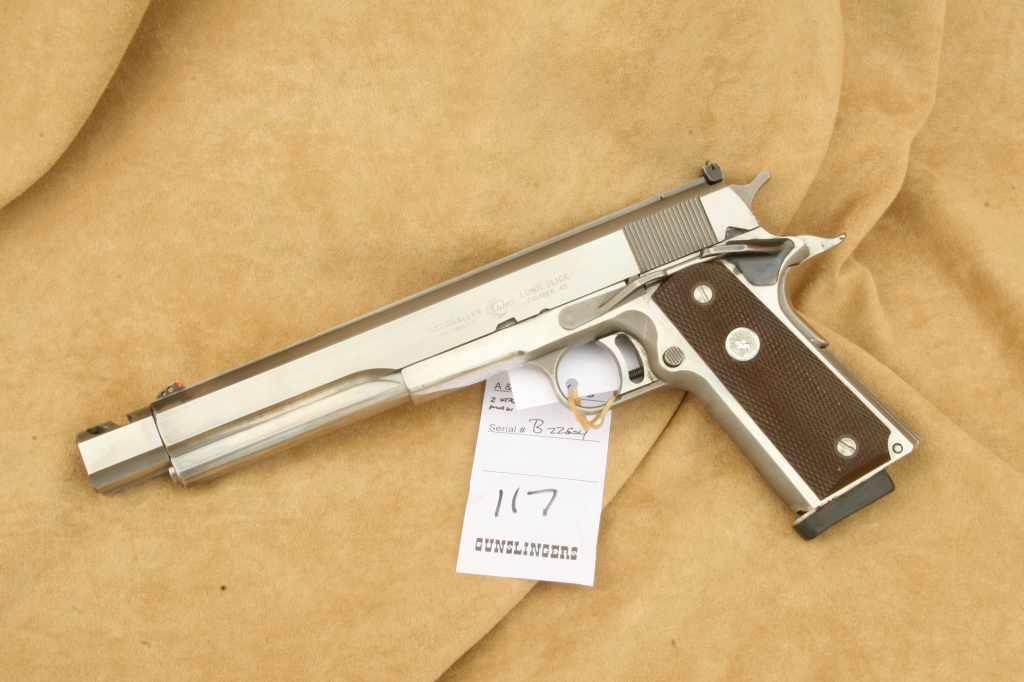 AMT "HARD BALLER" LONG SLIDE, 45 ACP CAL, (H)A4566, B22804