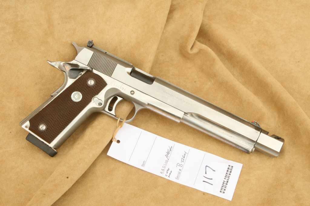 AMT "HARD BALLER" LONG SLIDE, 45 ACP CAL, (H)A4566, B22804