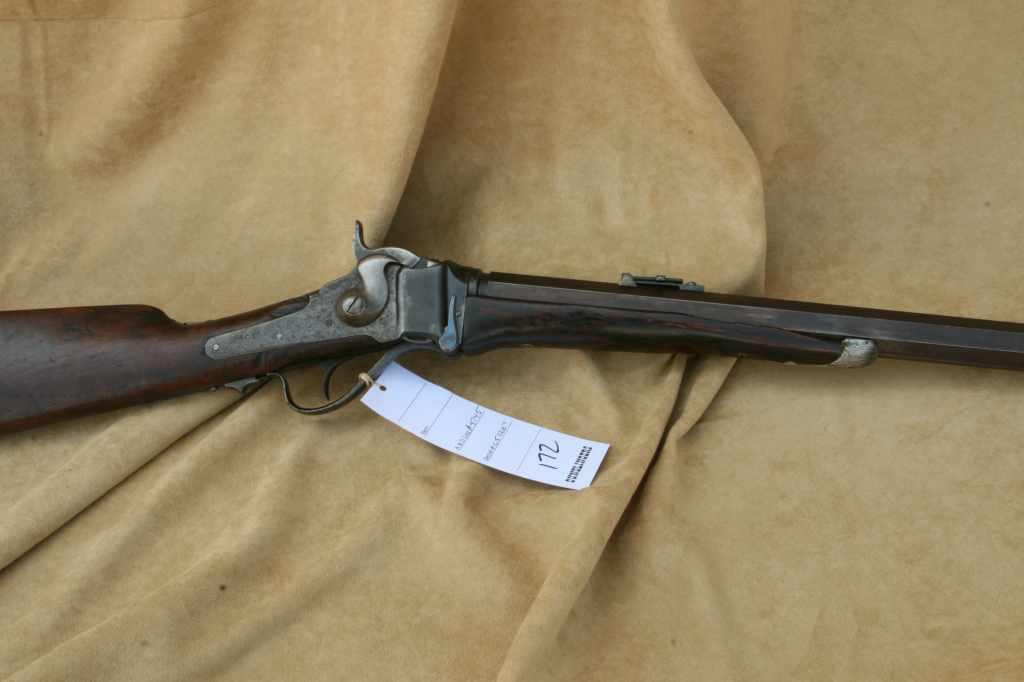 SHARPS 1874, SENT TO KANSAS CITY IN 1873, 50-90 CAL, PEWTER NOSE CAP ...